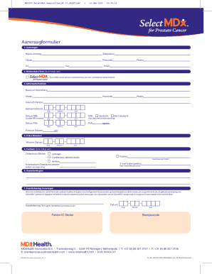 Invulbaar Online Select mdx for Physicians - MDxHealth Faxnummer Email ...