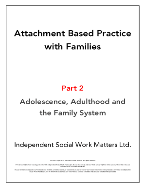 Fillable Online Attachment Based Practice with Families Part 2 training ...