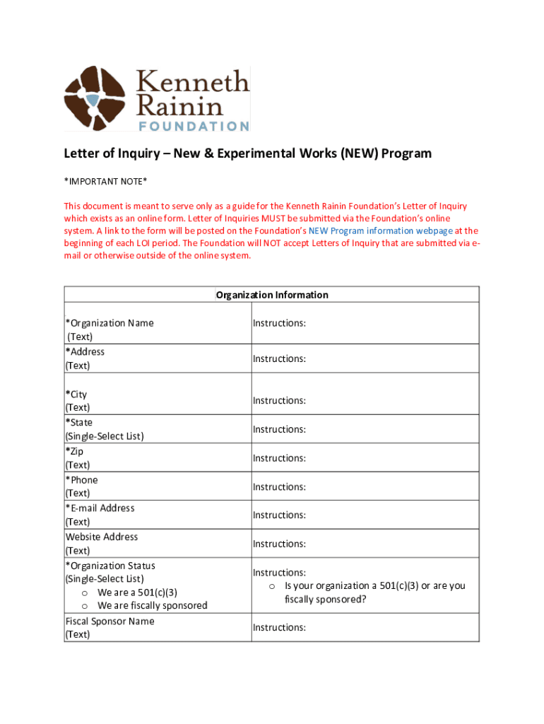 Fillable Online How To Write A Letter Of Inquiry (With Examples ...