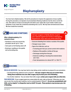 Fillable Online hrccatalog hrrh on Eyelid Surgery Procedure ...