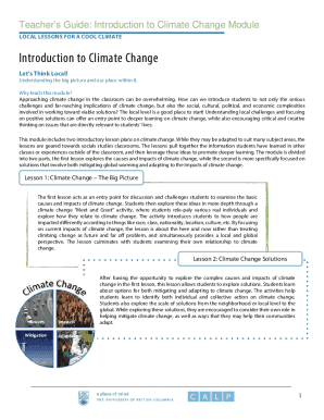Fillable Online calp2016 sites olt ubc Earth's Changing Climate Sample ...