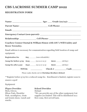 Fillable Online Kaleideum Summer Camps 2022 Registration Form Fax Email ...