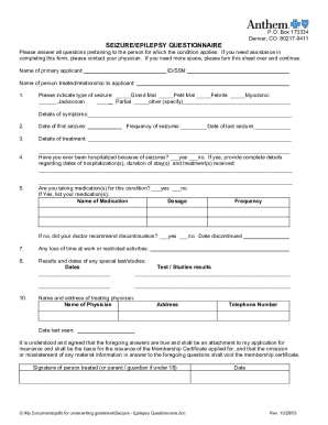 Fillable Online Tips for completing benefit forms - Epilepsy Society ...