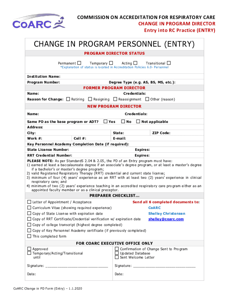 Fillable Online B.S. in Respiratory TherapySchool of Health Sciences Fax Email Print - pdfFiller