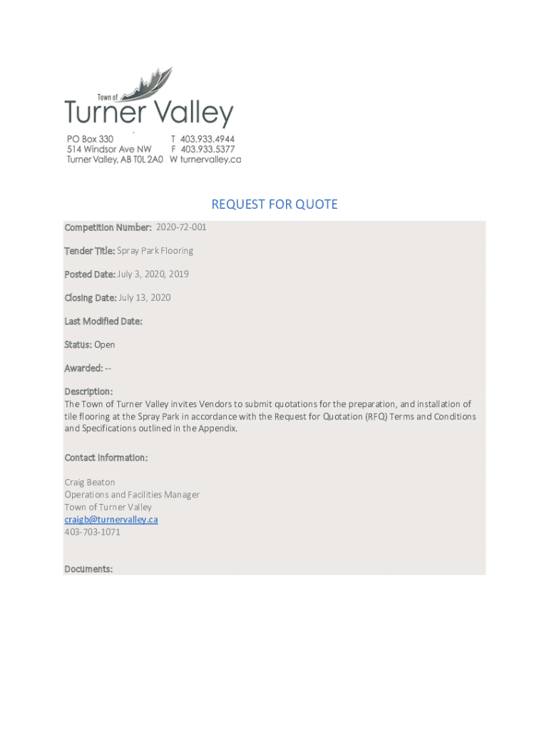 Fillable Online request for qualifications (rfq) for engineering ...