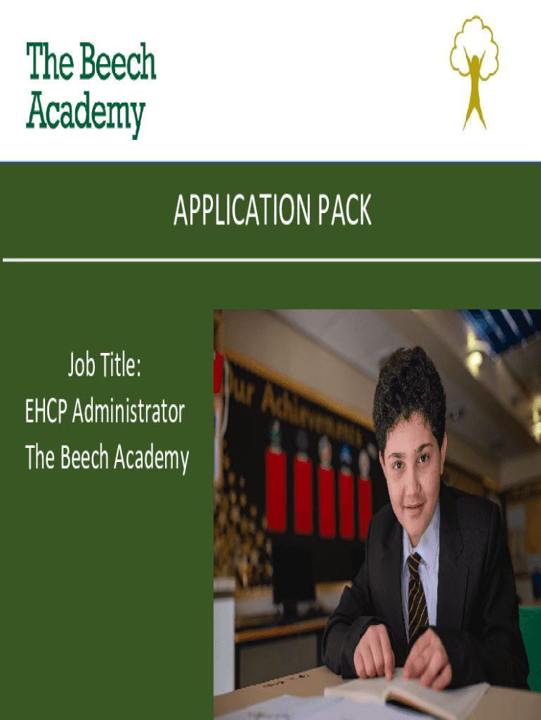 Fillable Online The Beech Academy Assistant Headteacher: Job ...