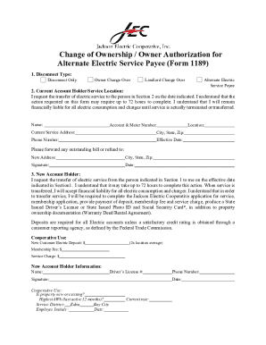 Fillable Online Change of Ownership Application Checklist Fax Email ...