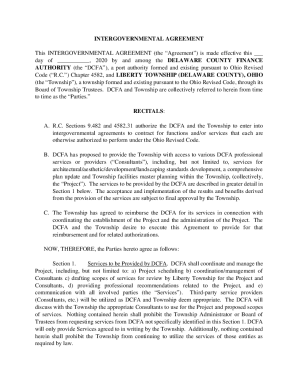 Fillable Online INTERGOVERNMENTAL AGREEMENT This ... - AWS Fax Email ...