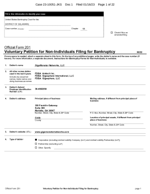 Fillable Online Bankruptcy Forms - Cole Schotz Fax Email Print - pdfFiller