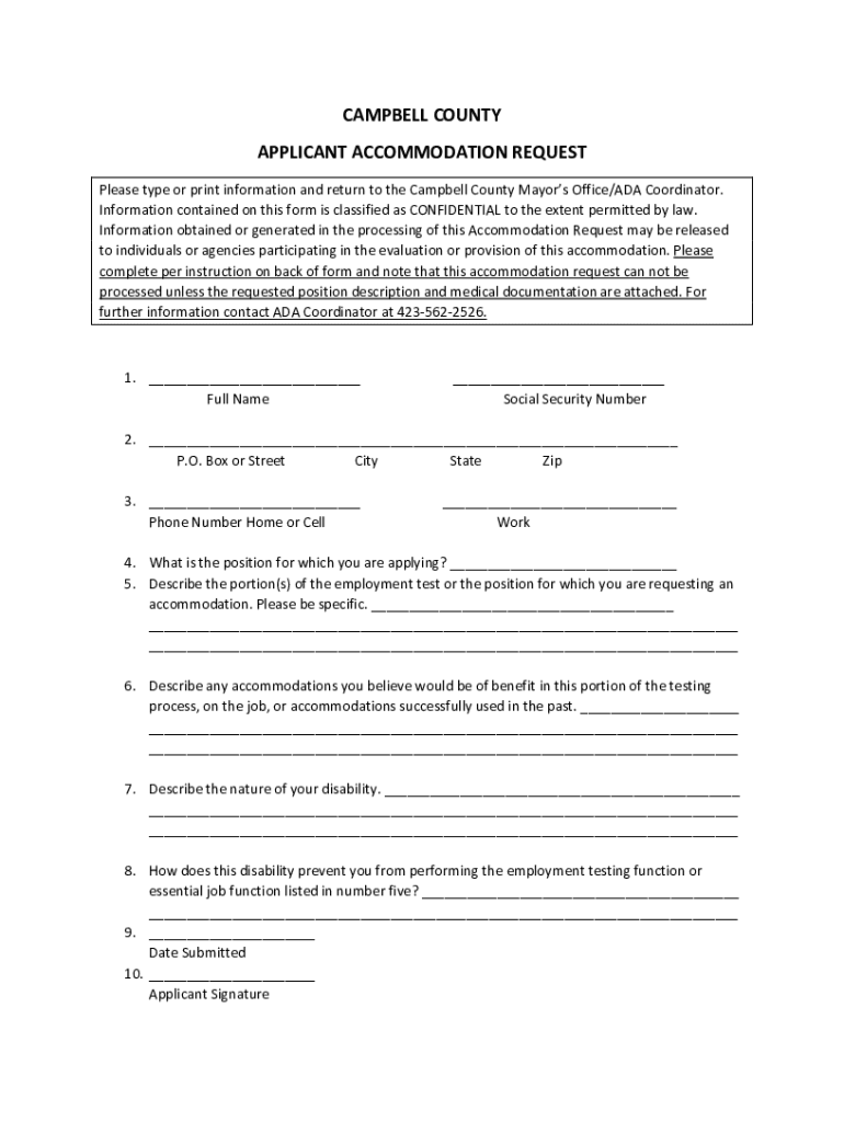 Fillable Online Fair Housing Statement - Campbell County, Kentucky Fax ...