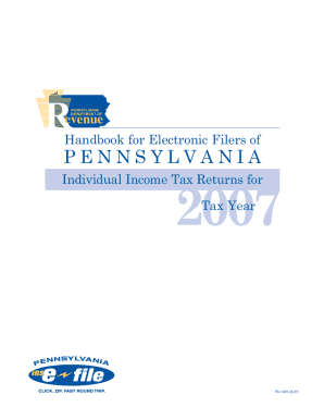 Fillable Online PA Personal Income Tax Guide - PA Department of Revenue ...