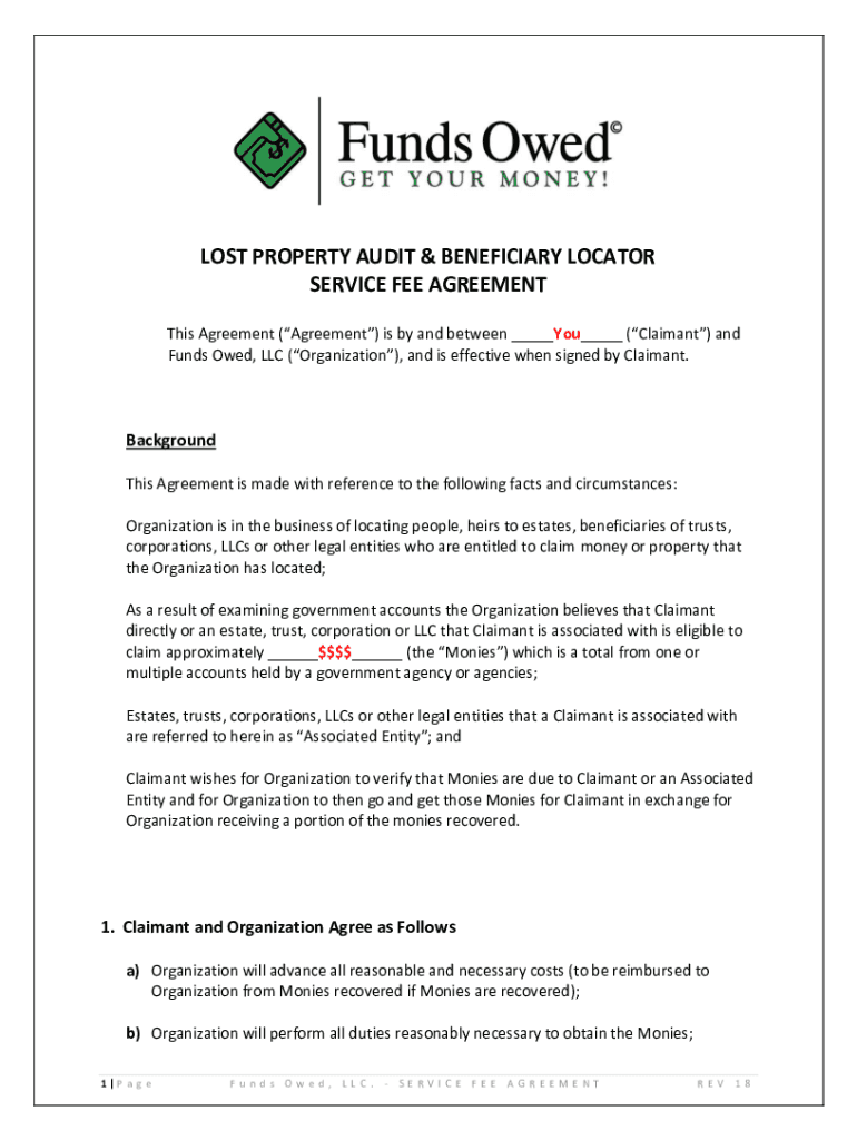 Fillable Online Unclaimed Property (UP) Audits and How They Differ from Tax ... Fax Email Print ...