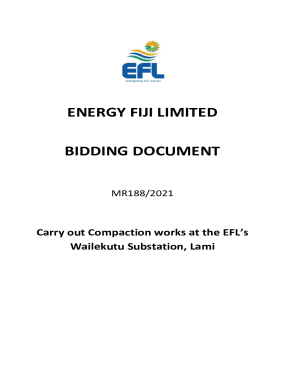 Fillable Online ENERGY FIJI LIMITED BIDDING DOCUMENT - DocPlayer.net ...