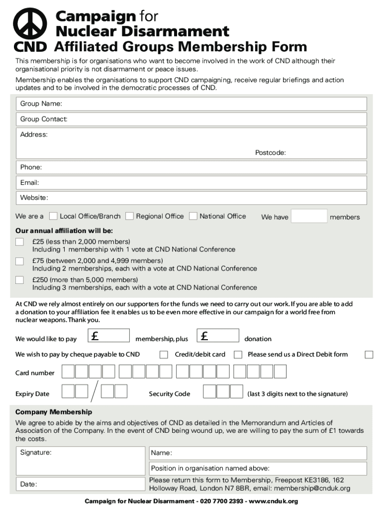 Fillable Online Disarmament - Department of Foreign Affairs - DFA.ie ...