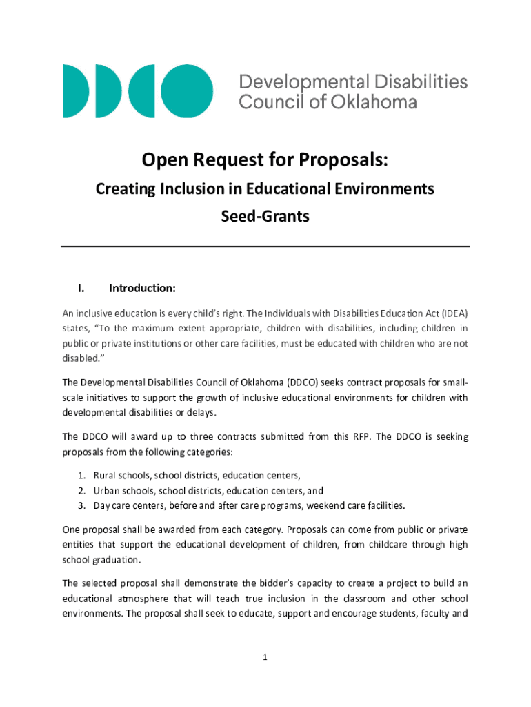 Fillable Online Guidelines for inclusion: ensuring access to education ...