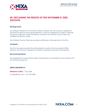 Fillable Online Municipal Election - City of Orillia Fax Email Print ...