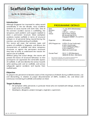 Fillable Online A SAFE SCAFFOLDING SYSTEM CAN HELP PREVENT ... Fax ...