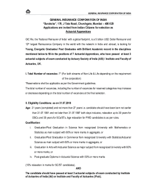 Fillable Online general insurance corporation of india - GIC Re Fax ...