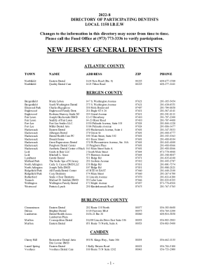 Fillable Online Local 1158 Dental - Fill Online, Printable, Fillable ...