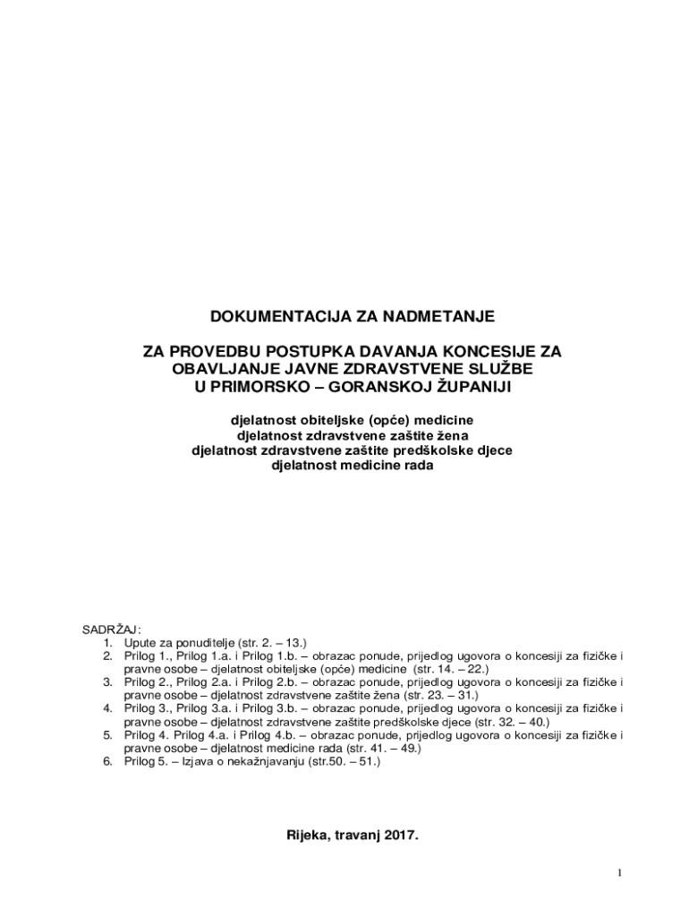 Fillable Online www2 pgz Dokumentacija za nadmetanje za provedbu postupka davanja ... Fax Email ...