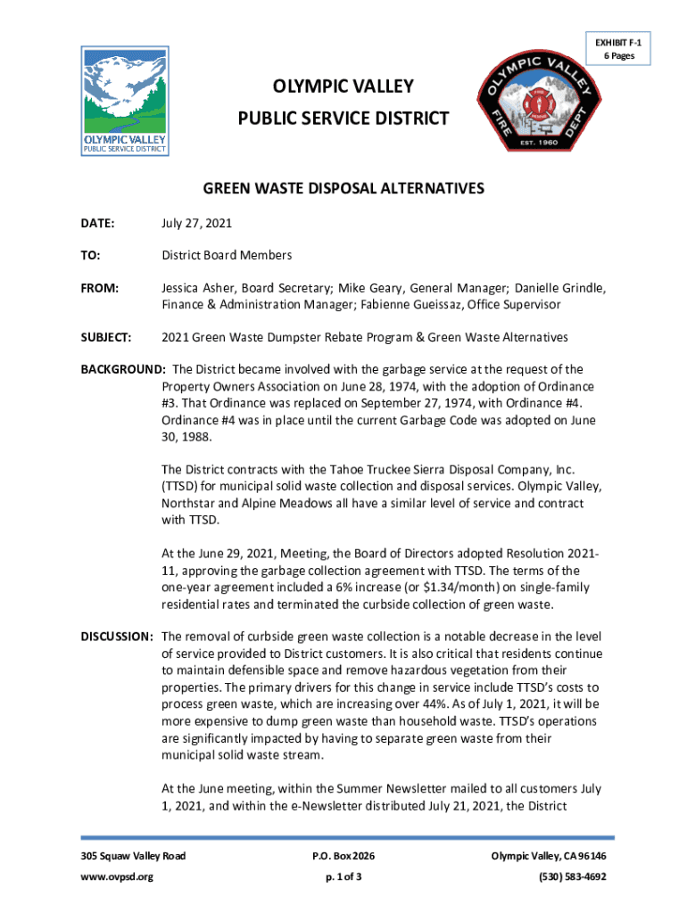 Fillable Online green waste disposal alternatives Fax Email Print ...