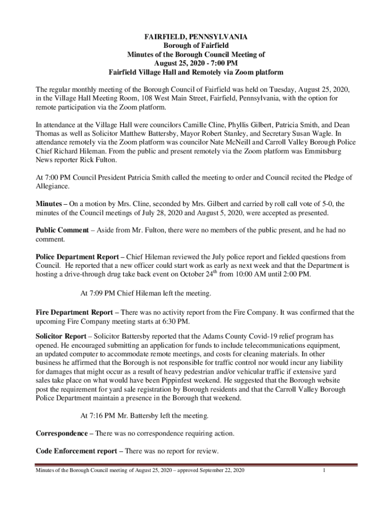 Fillable Online Fairfield Zoom Town Hall Meeting with the State Department ... Fax Email Print ...