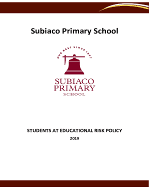 Fillable Online subiacops wa edu Subiaco Primary School - Department of ...