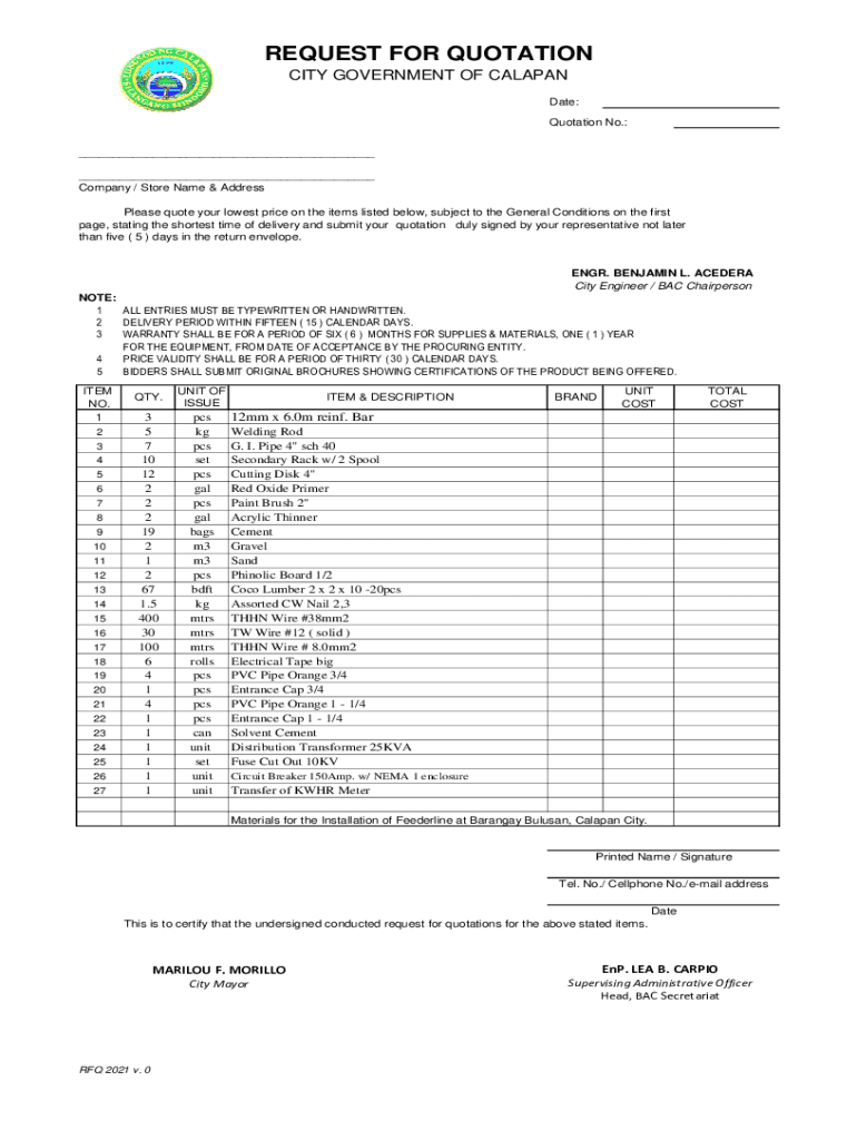 Fillable Online TABLE OF CONTENTS PAGE Fax Email Print - pdfFiller