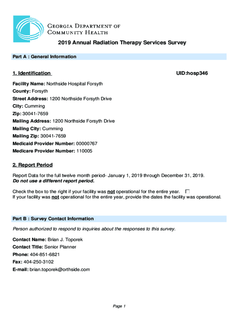 Fillable Online Forsyth Outpatient Rehabilitation Services - Northside ...