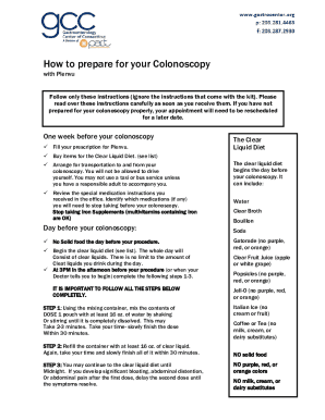 Fillable Online PLENVU BOWEL PREP Fax Email Print - pdfFiller