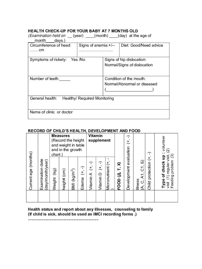 Fillable Online Iron deficiency in children: Prevention tips for parents Fax Email Print - pdfFiller