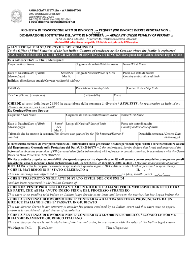 Compilabile Online Italian Tax Identification Number and Tax PIN Fax ...