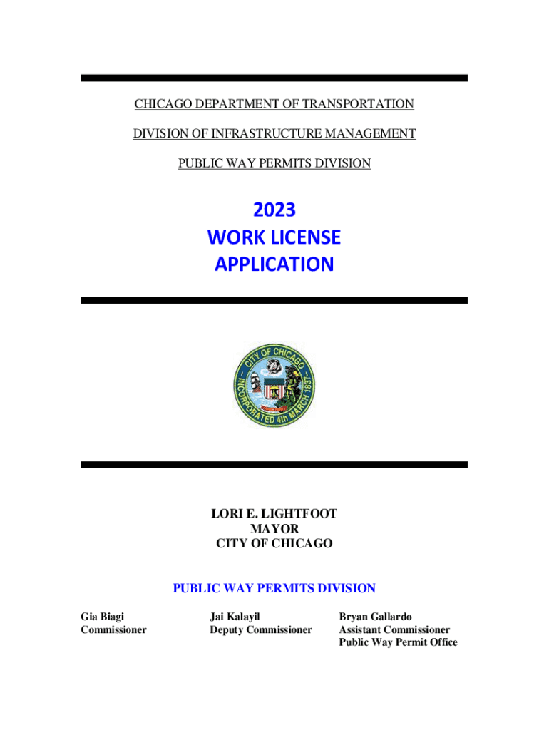 Fillable Online ipi cityofchicago Gia Biagi - Chicago Department of ...