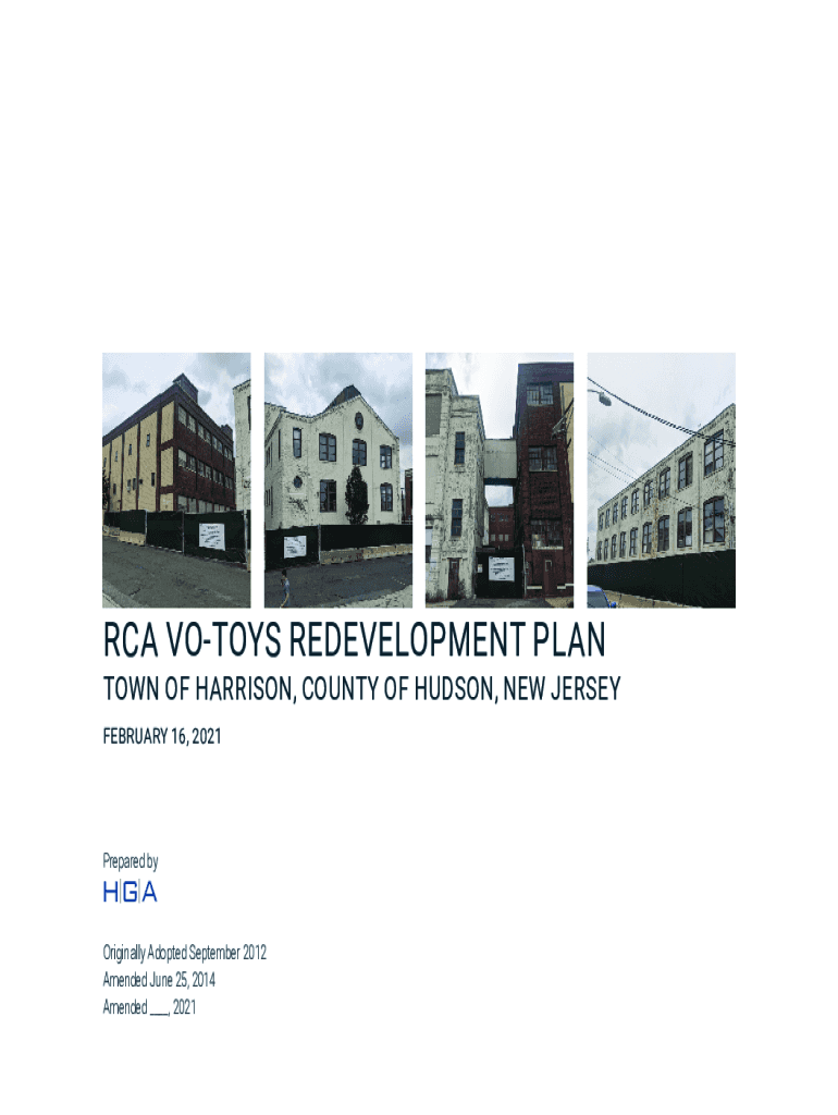 Fillable Online RCA VO-TOYS REDEVELOPMENT PLAN - Town of Harrison ...