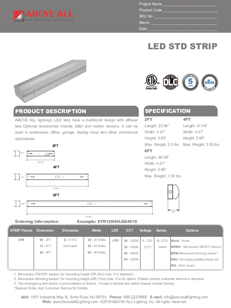 Fillable Online Everything You Need to Know About LED Strip Lights Fax Email Print - pdfFiller