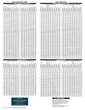 Fillable Online 71b highland park 71d hamilton - Port Authority of ...