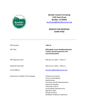 Fillable Online Residential Mandatory Checklist - City of Boulder Fax ...