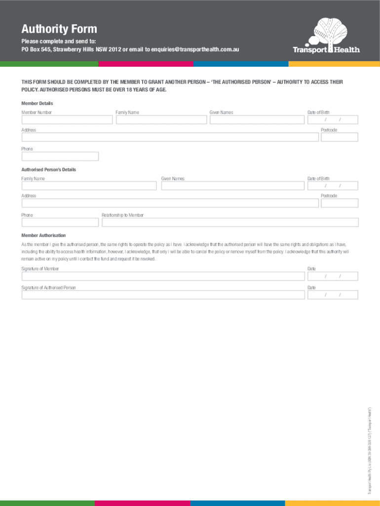 Fillable Online HPHC Carrier TPA Authorization Form - HRC Total ...
