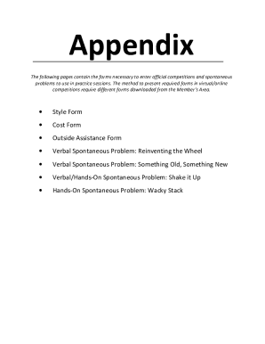 Fillable Online appendix-sample-spontaneous.pdf Fax Email Print - pdfFiller