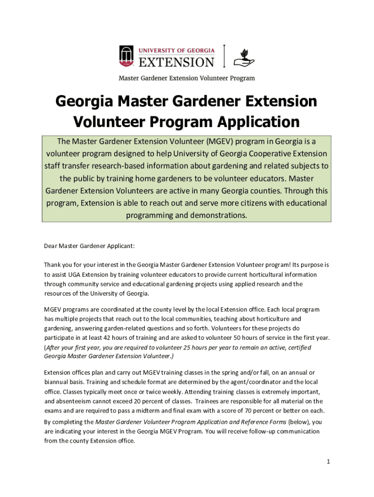 Fillable Online Master Gardeners Program Is Expanding - The Monticello ...