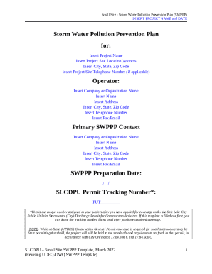 Innovation Way, Freetown, MA EPA SWPPP Template, Version 2.1 ... Doc ...