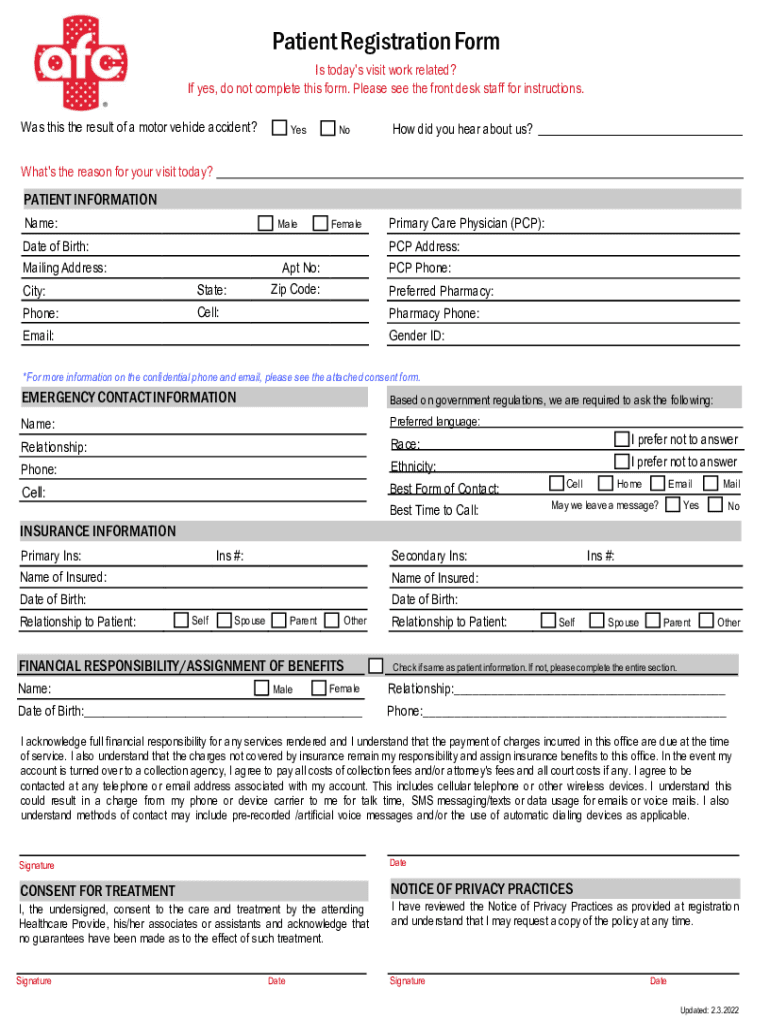 Fillable Online PCP Address: Fax Email Print - pdfFiller