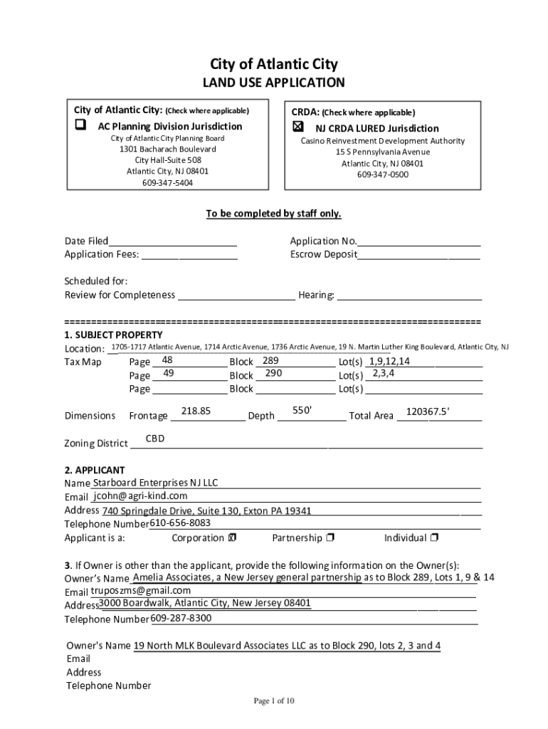 Fillable Online Department of Regional Planning and Development Fax ...