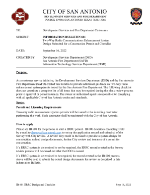 Fillable Online IB 401 Two-Way Radio Communications Desgin and ...