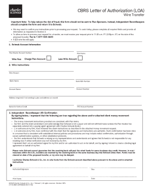 Fillable Online CBRS Letter of Authorization (LOA) Fax Email Print ...