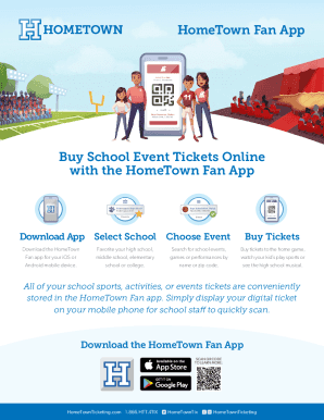Fillable Online HomeTown Fan App Fax Email Print - pdfFiller
