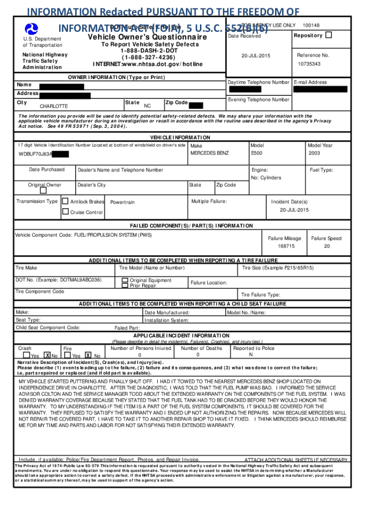 Fillable Online 6 CFR Part 5 -- Disclosure of Records and Information ...