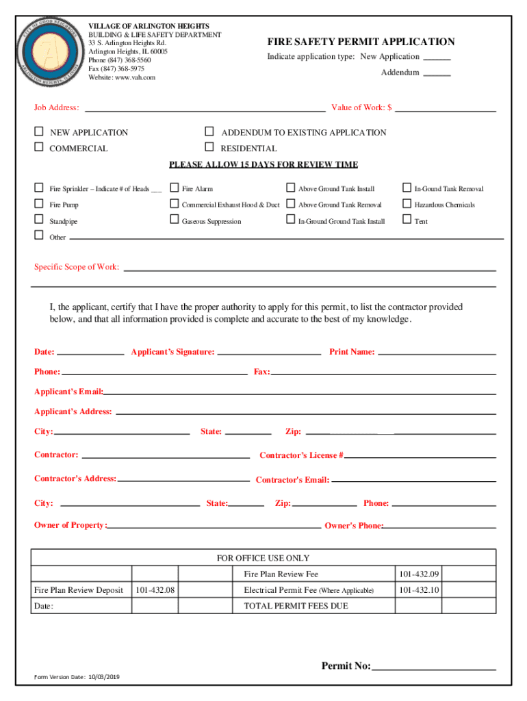 Fillable Online Fire Radio Submittal Process and Checklist Fax Email ...