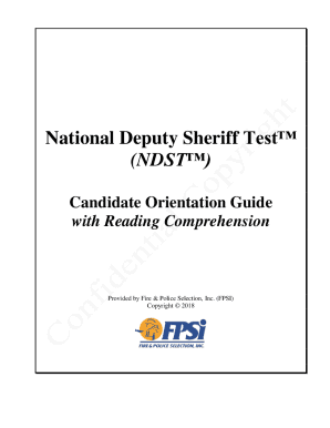 Fillable Online National Police Officer Selection Test Study Guide File ...