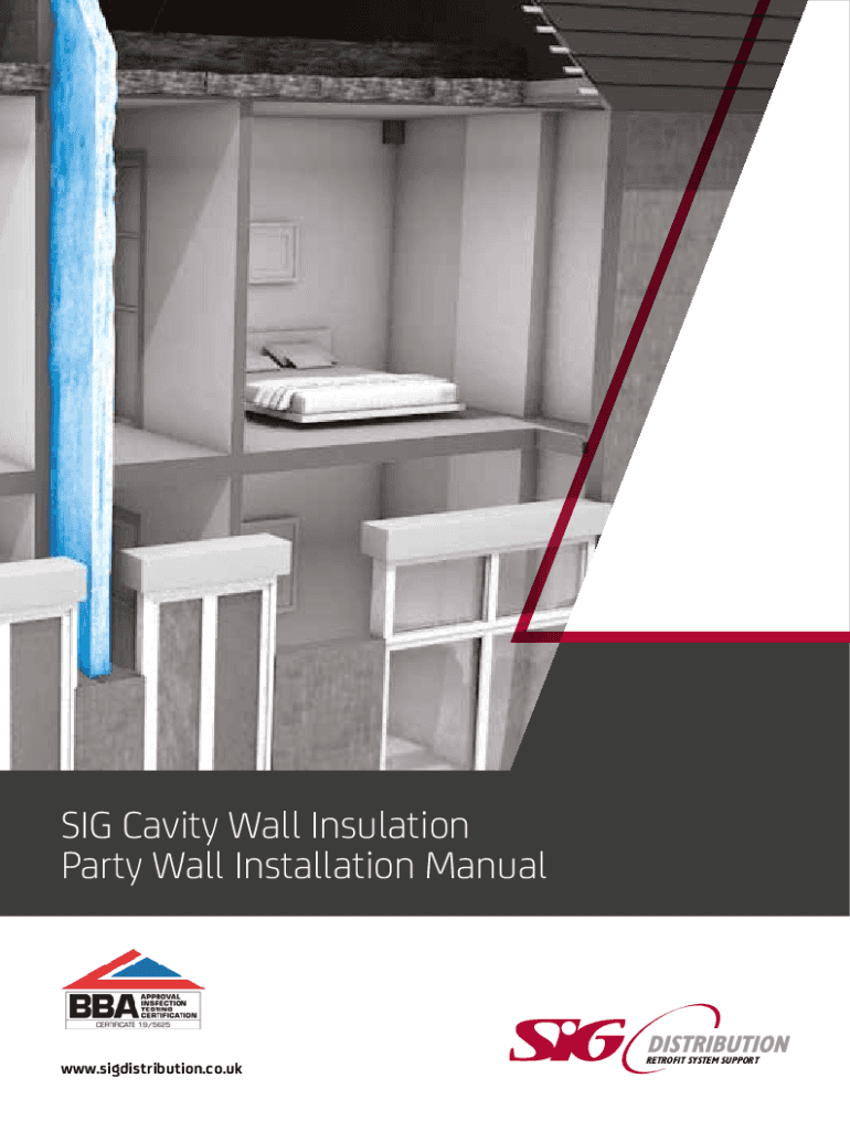 Fillable Online SIG SIG SIG CAVITY WALL INSULATION Agrment Certificate ...
